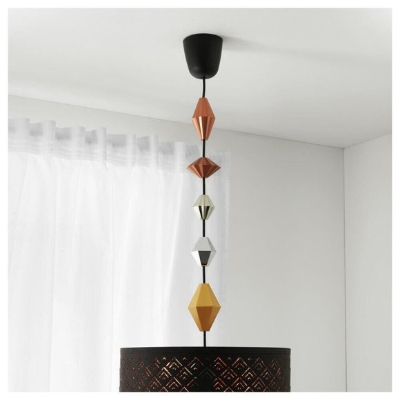 IKEA | Accents | Ikea Sattra Accessory Hanging Lamp Cord 2227 5pc Set ...